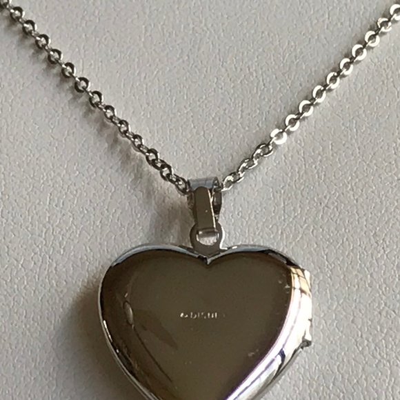 Disney | Jewelry | Disney Tinker Bell Heart Locket Necklace 8 | Poshmark